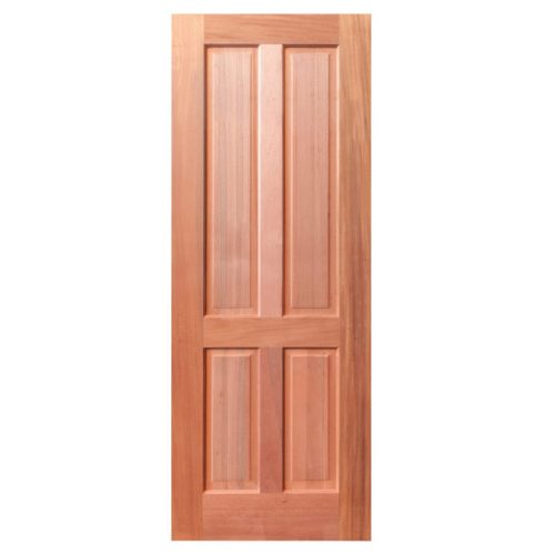 Wooden Door - Solid Two Panel Single Meranti Door - 813x2332