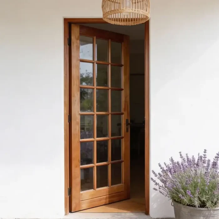Wooden Door - Cottage Pane Meranti Door 813x2032 | Buy Online