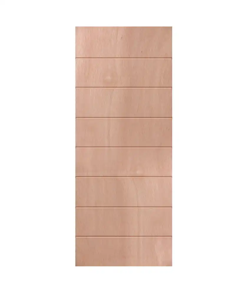 Wooden Door - Exterior Marine Ply Door 8 Panels - 813x2032