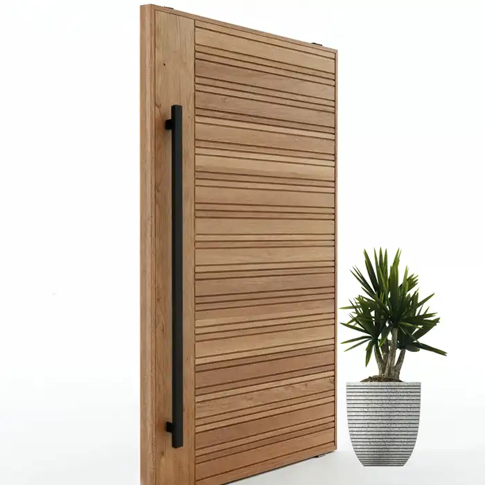 Wooden Pivot Doors | Modern Hardwood | Custom Sizes