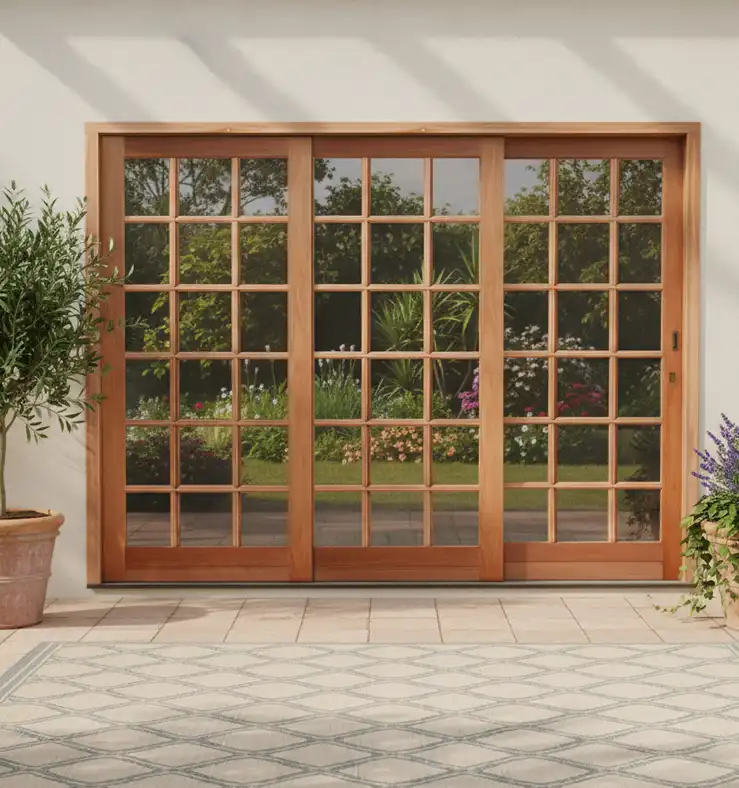 Cottage Pane Sliding Doors - Meranti and Saligan - Best Design