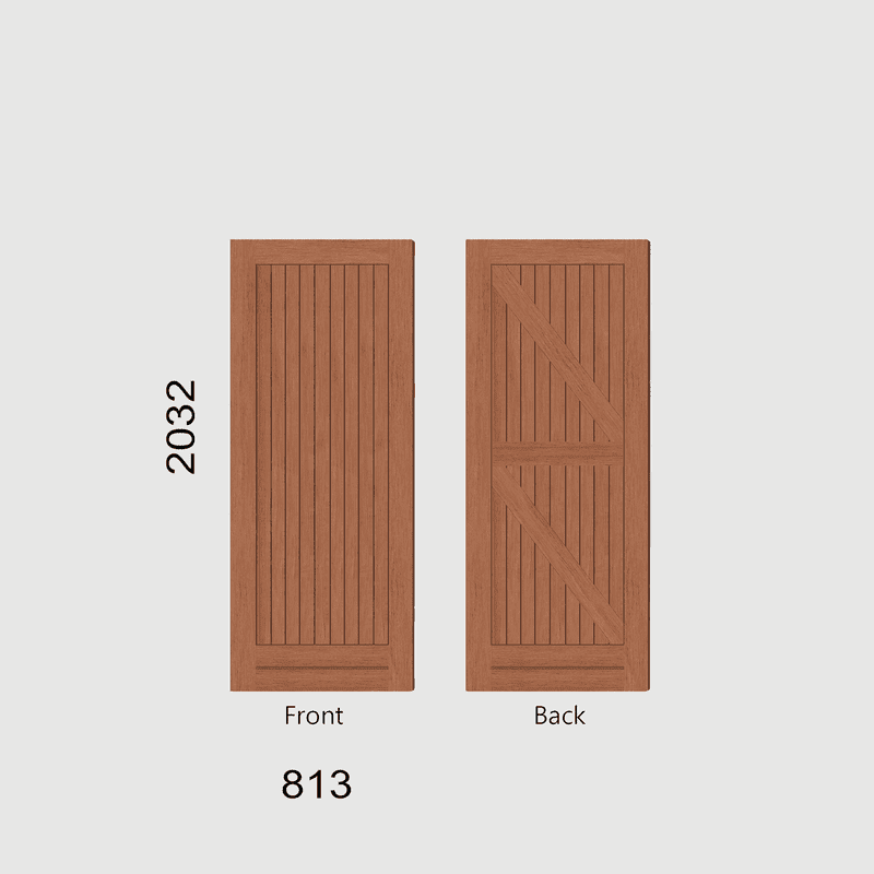 Framed Ledged and Braced Single Door813x2032 | Johannesburg, South Africa.