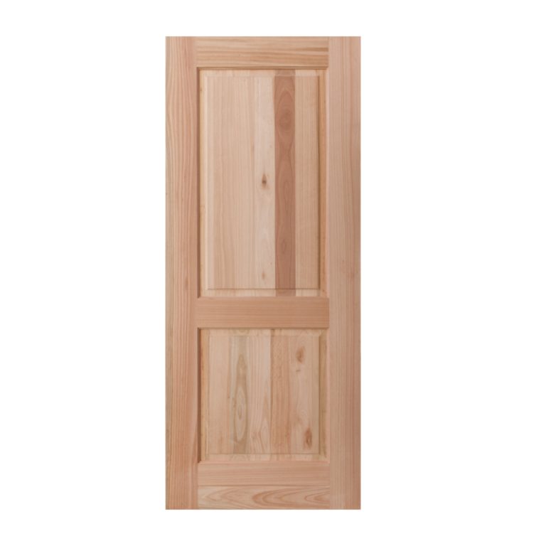 Wooden Door Solid 2 Panel Single Meranti Door Medium 813x2032